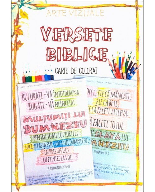 Versete biblice. Carte de colorat | RVE Oradea